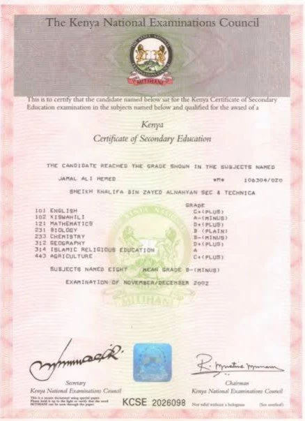 How To Easily Replace A Lost KCPE Or KCSE Certificate In Kenya