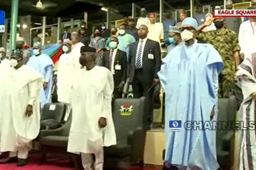 APC Convention: 'Embattled' Osinbajo departs Eagle Square