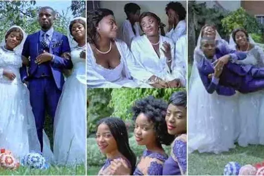 Man Was Forced to Marry Triplets because they cannot be separated