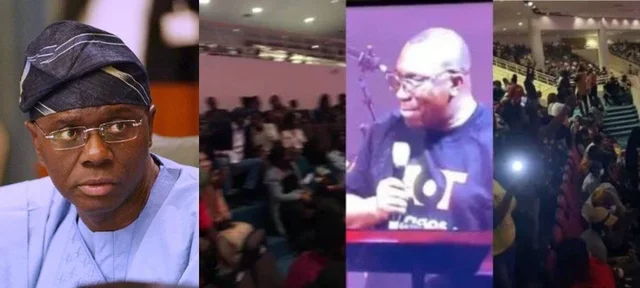 Sanwo-Olu's Representative Booed At Pastor Paul's Concert, The Experience
