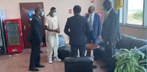 DERNIERE MINUTE: arrivée du président de la CAF à Yaoundé