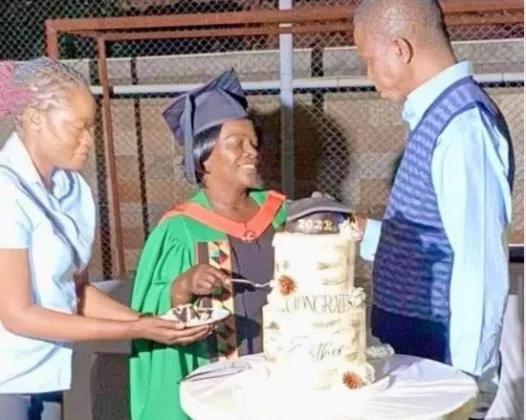Father Of The Nation Dr Edgar Chagwa Lungu Feeds Wife A Piece Of Cake ...