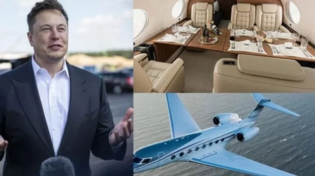 Découvrez l’intérieur du jet privé d’Elon Musk à 70 millions